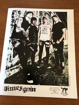 Time Again Music Group Rare 8X10 Color Press Photo - Hellcat Records | eBay