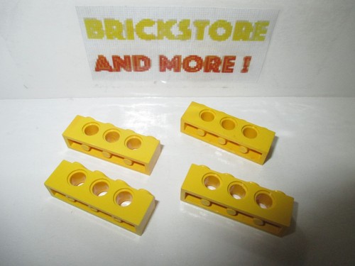 LEGO - 4x Technic Brick 1x4 4x1 Holes 3701 Yellow/Yellow/Yellow | eBay