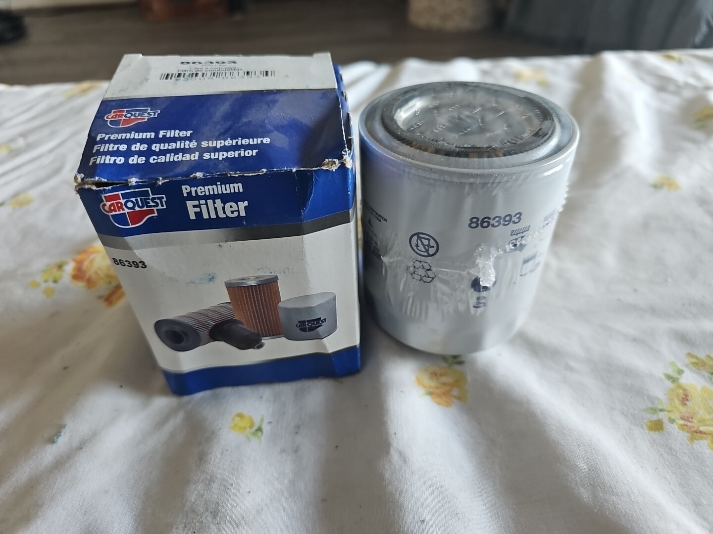 CARQUEST 86393 - Fuel filter cross reference