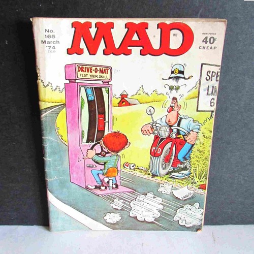 Mad Magazine #165 March 1974 Don Martin Cover Skull on Back FREE SH | eBay