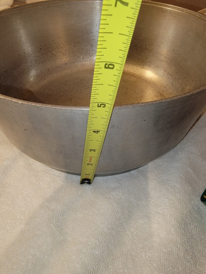 Vtg PAN AMERICAN Burnette Castings Co Aluminum Roaster Dutch Oven With ...