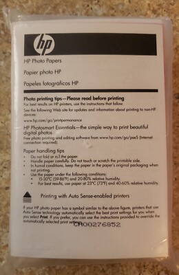 HP Photo Papers Papier Photo HP 4 X 6 Inches | eBay