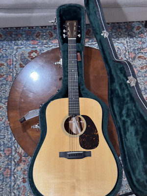 Martin Standard D-18 Acoustic Guitar Plus Case And Martin Humidifier ...