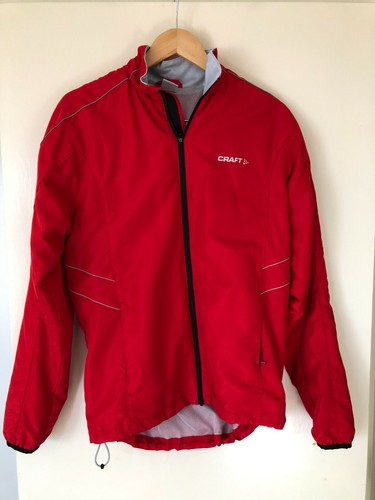Craft L3 Protection Performance Men Size Medium Jacket Red Zip ...