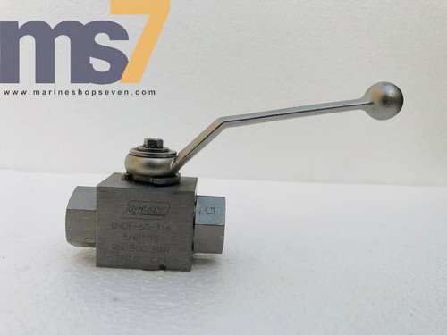 HY-LOK BVDF-6G-316 BALL VALVE 3/8" PF PN 500 BAR | eBay