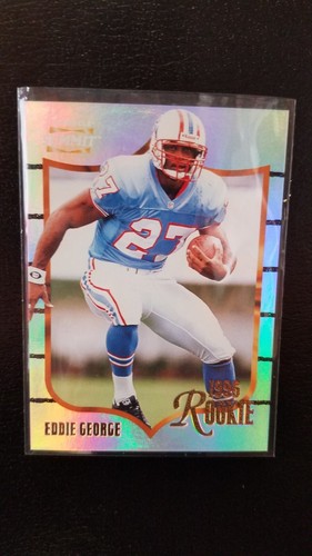 1996 Summit Premium Stock #162 Eddie George Rookie RC Ohio State ...