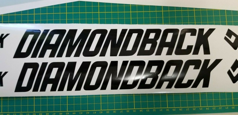 Custom Diamondback bike Frame Decal Set. Pick Your Color. USA Seller ...