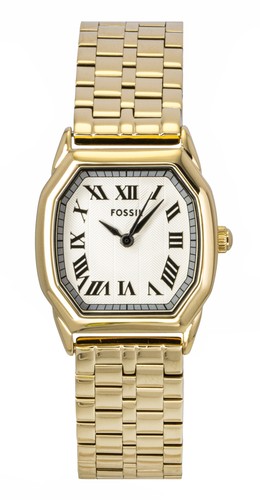 Fossil Harlow Gold Tone Stainless Steel Cream Dial ES5361 Women's ...