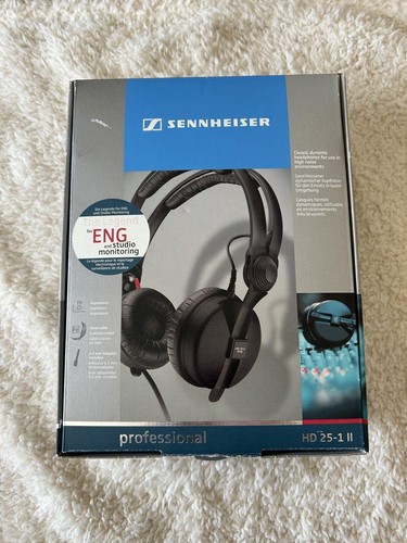 Sennheiser HD25 Studio Monitor Headphones w/ Velvet Ear Pads, | eBay