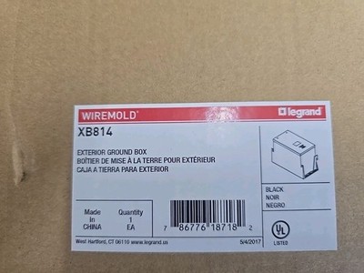 Legrand Wiremold XB814 Extender Ground Box Black Have multiple | eBay