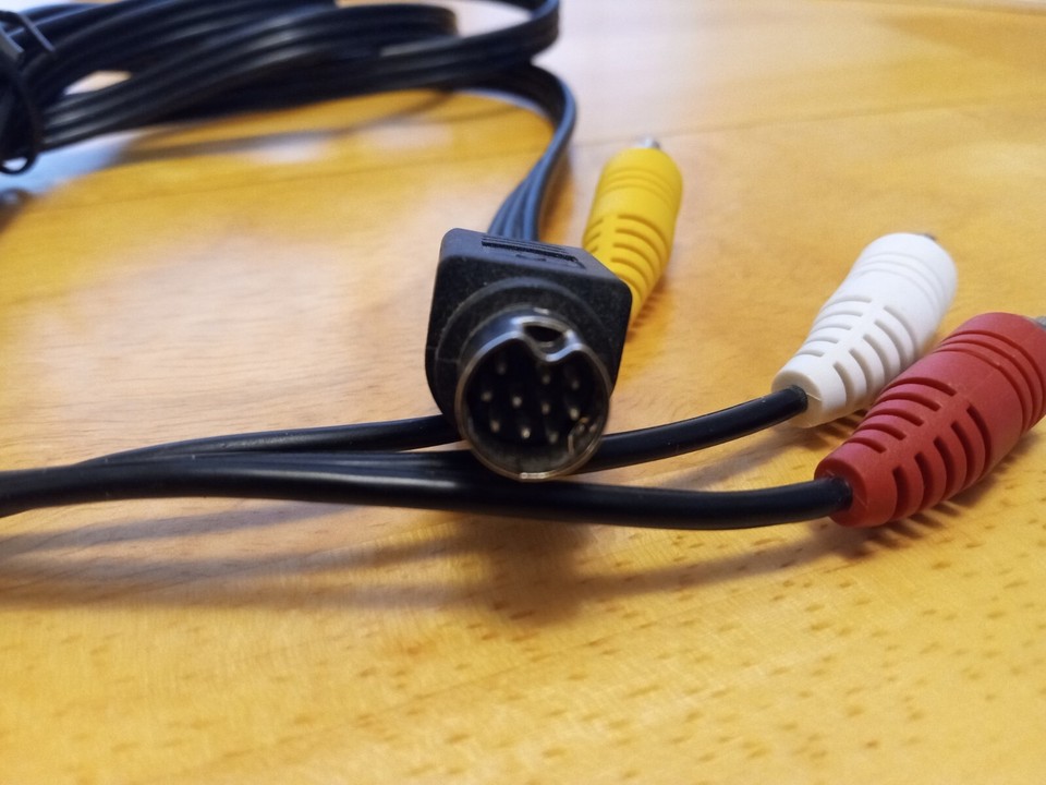 Original DirecTV 10 Pin to 3 Male Audio Video Composite RCA Cable 5.5Ft ...