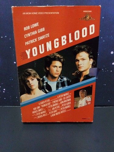 Youngblood Betamax Box and Cassette Clean Rob Lowe Patrick Swayze ...
