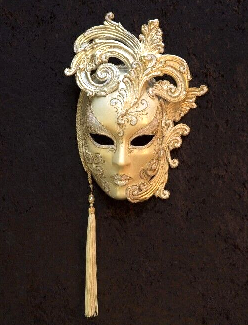 Wall Decor White And Silver Mask Wall Venetian Masks