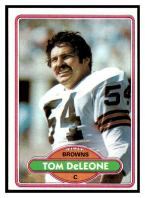 1980 Topps #129 Tom DeLeone Cleveland Browns Excellent | eBay