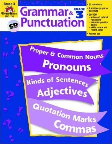 Grammar & Punctuation, Grade 3 Teacher Resource 9781557998477 | eBay