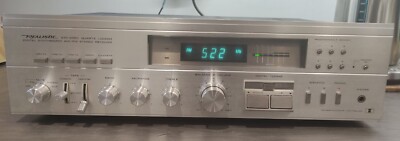 Realistic STA 2250 stereo receiver classic silver face unit with wood ...