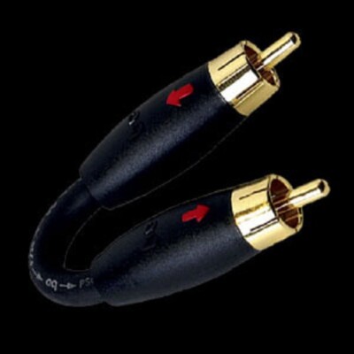 AudioQuest Preamp Jumpers RCA Male-to-Male (Sold as a Pair) | eBay