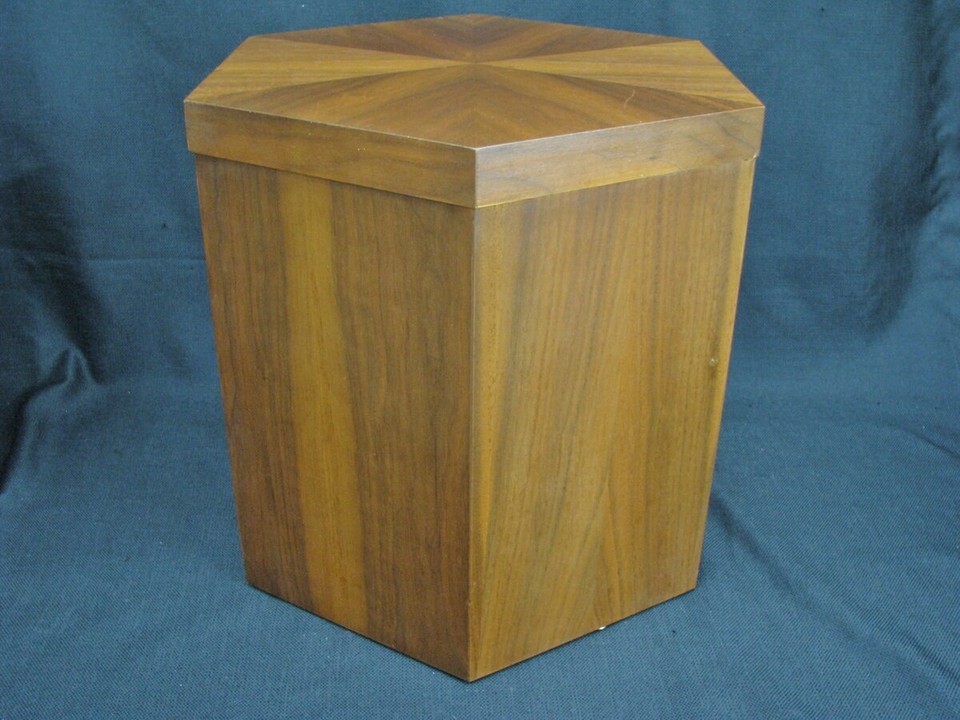 *PAIR* 1960's Lane Six Sided Mid Century Modern Occasional Tables; Rare ...