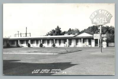 Sea Shell Motel GILA BEND Arizona RPPC Vintage Photo Postcard Roadside ...