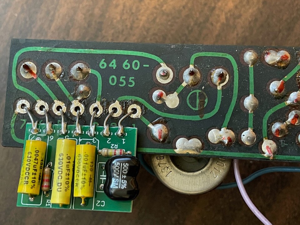 Ampeg tone stack module upgrade for V4, SVT, G12 PEC6470000 1346837 CR ...