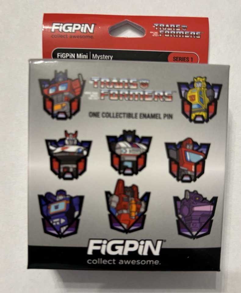 FiGPiN Transformers Mystery Mini Series 1 Locked Jazz Super Rare Y464 | eBay