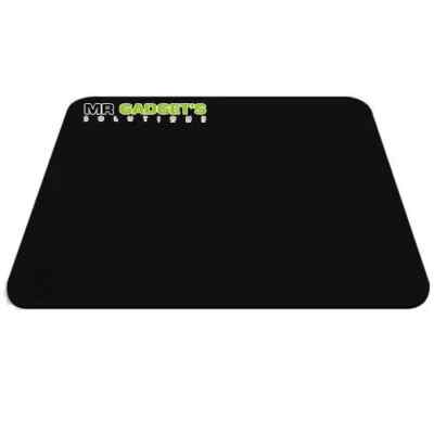 Black Mouse Mat Pad Neoprene Gel Slim Square Mouse Pad For Pc Optical ...