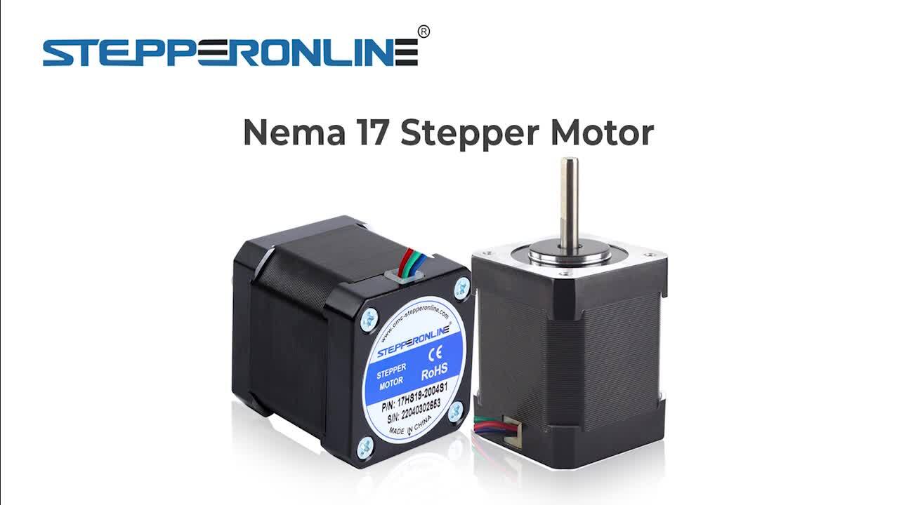 STEPPERONLINE Nema17 Stepper Motor 59Ncm 2A w/1m Cable & Connector ...