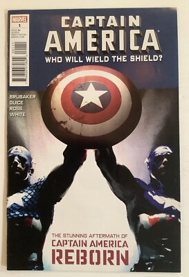 CAPTAIN AMERICA WHO WILL YIELD THE SHIELD? #1~ 2010 MARVEL 1 SHOT NM- 9 ...