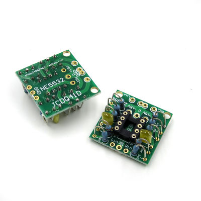 Dual OP Amp Board Preamp DC Amplification PCB for NE5532/OPA2134 ...
