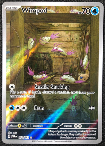 Wimpod - 191/182 - Paradox Rift - Illustration Rare - [NM] - Pokemon ...