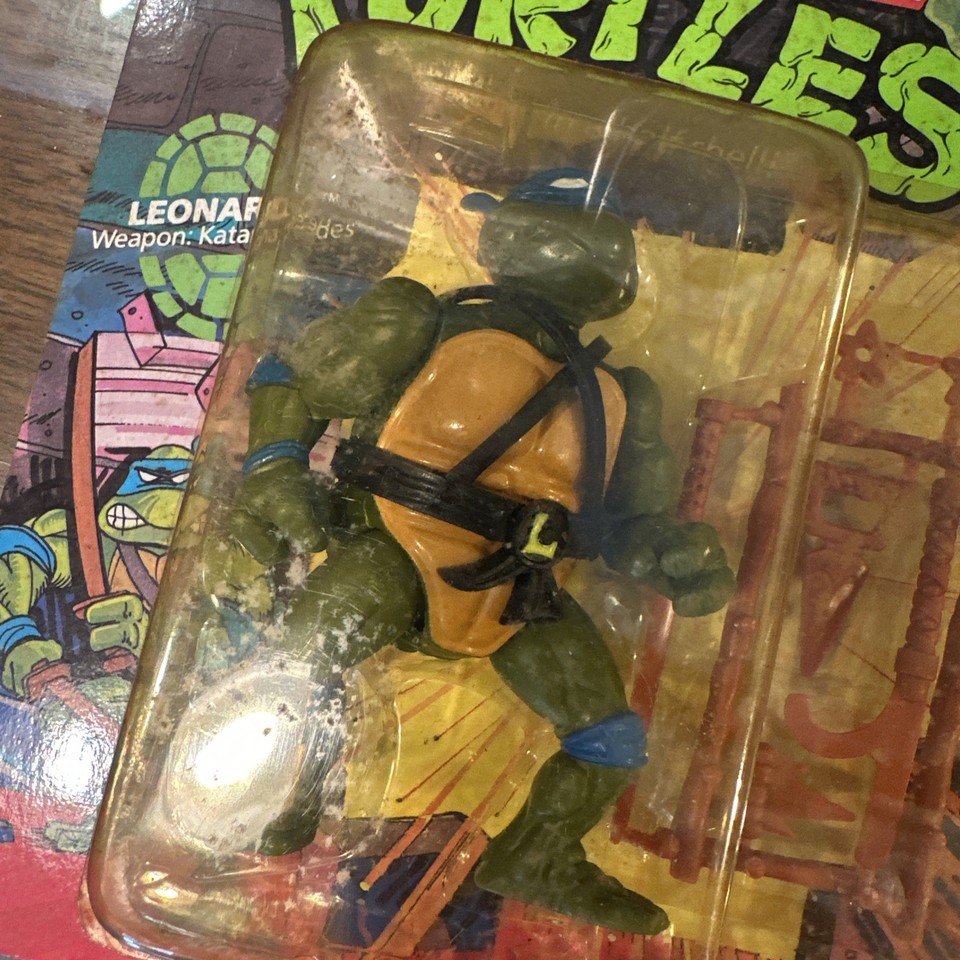 Teenage Mutant Ninja Turtles 1988 Leonardo Unpunched T13 | eBay