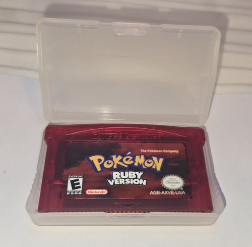Pokémon: Ruby Version AUTHENTIC, TESTED WORKS (Game Boy Advance, 2003 ...