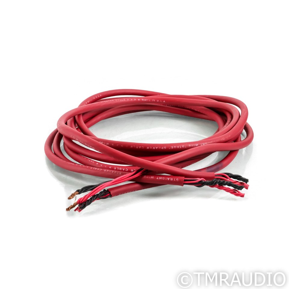 Straight Wire Stage Unterminated Speaker Cables; 3m Pair | eBay