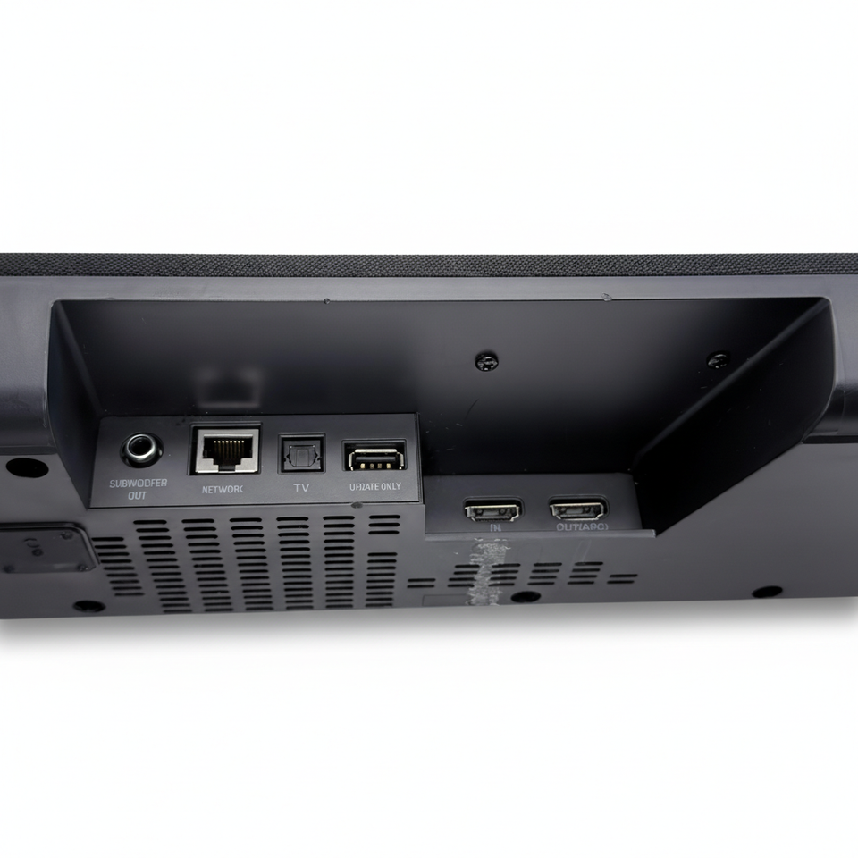 Yamaha ATS-1090 35" Wide Soundbar Dual in-Bar Subwoofers | Black | VERY ...