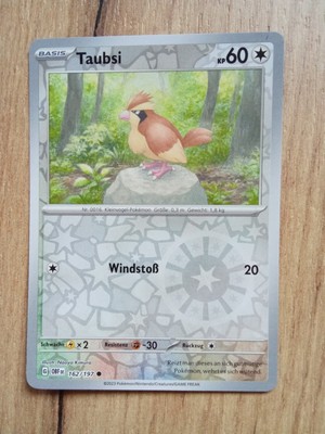 Pokemon Karte Taubsi Reverse Holo Deutsch 162/197 | eBay.de