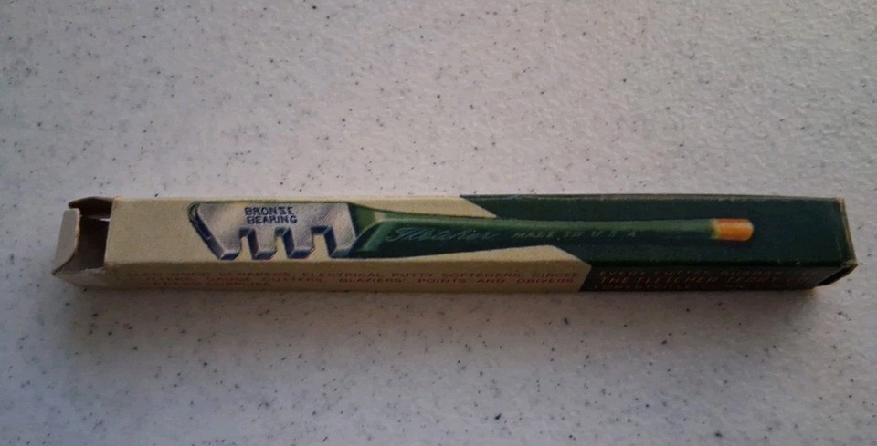 Vintage Fletcher Gold Tip Glass Cutter Hard Bronze Bearings - # 1-Made ...