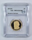 2012-S Presidential $1 Benjamin Harrison PR70 DCAM ICG | eBay