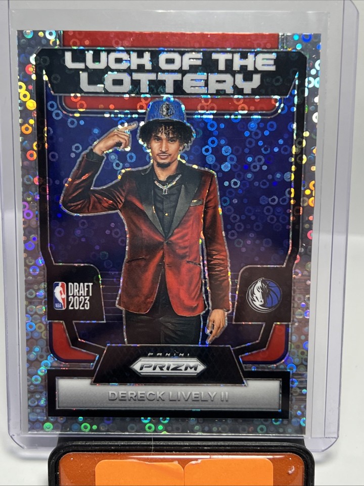 2023-24 Prizm Derek Lively II Luck Of The Lottery Rookie Disco Prizm | eBay