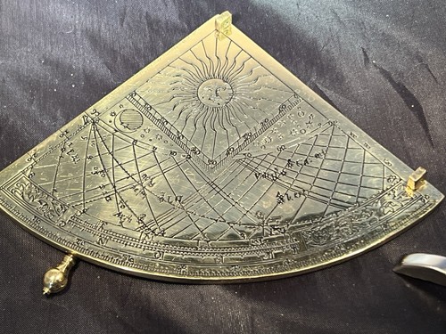 BRASS GUNTER’S QUADRANT MODEL FROM GREAT INSTRUMENTS OF DISCOVERY 1987 ...