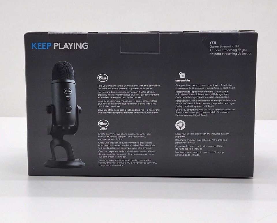 Logitech Blue Yeti Game Streaming Kit | eBay