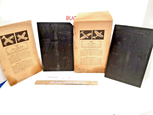 (2) VTG. ARMY AIR FORCES AIRCRAFT RECOGNITION CARDBOARD MODELS- 1943 | eBay