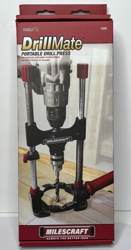 Milescraft 1318 DrillMate Portable Drill Guide - Drill Guide Attachment ...