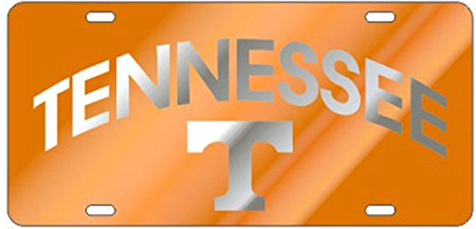 UT Tennessee Volunteers Laser Cut T License Plate / Car Tag Licensed ...