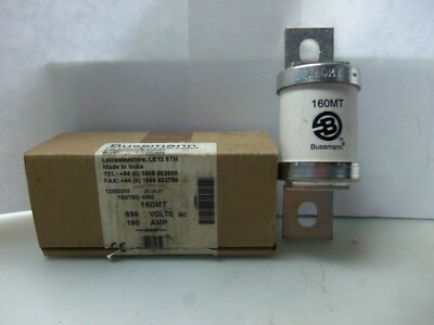 New Bussmann 160MT Semiconductor Fuse 690 Volt 160 Amp NIB | eBay