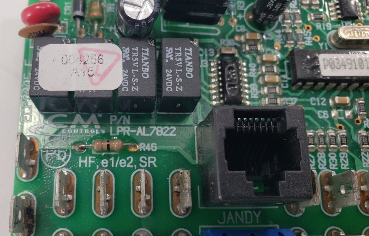 AquaCal Pool Heat Pump Control Board ICM Controls Lpr-al7822 for sale ...