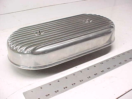 VINTAGE Hot Rod Air Cleaner Cover Aluminum 2 Deuce Carburetors | eBay