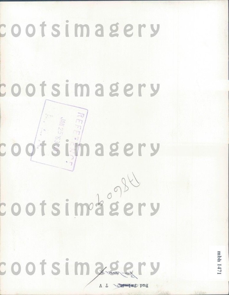 1963 TV Pioneer Sports Broadcaster Bud Palmer Boards Plane Press Photo ...