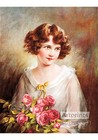 In the Month of Roses by Zula Kenyon (Art Print of Vintage Art) | eBay