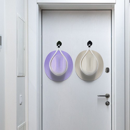 2pcs Hat Holder Display Wall Mount Secure Office Keep Shape Home Car ...
