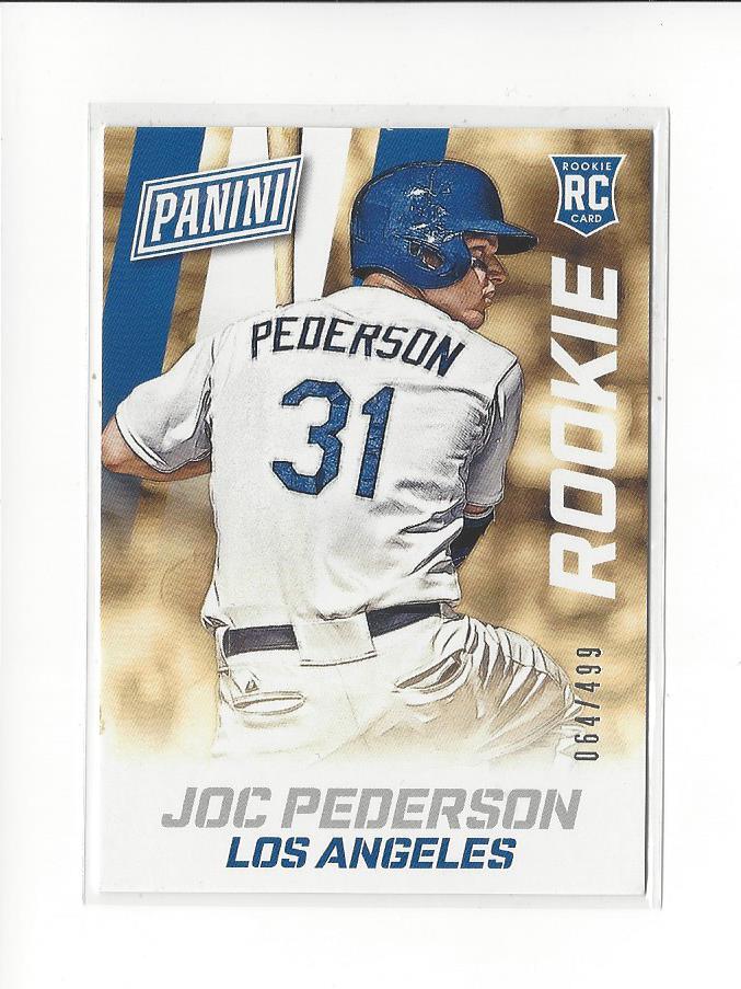 2015 Panini National Convention #43 Joc Pederson Rookie Dodgers /499 | eBay